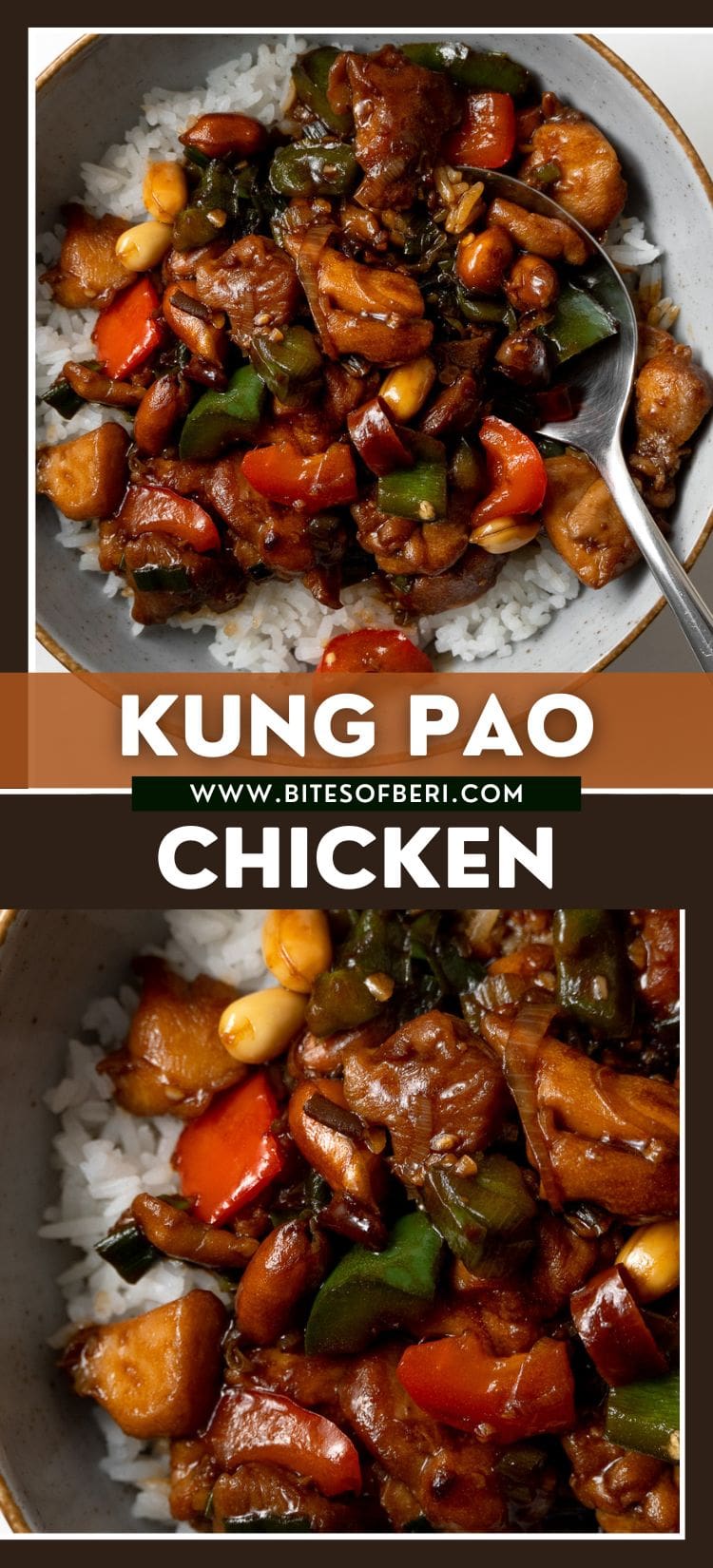 Kung Pao Chicken - Bites of Beri