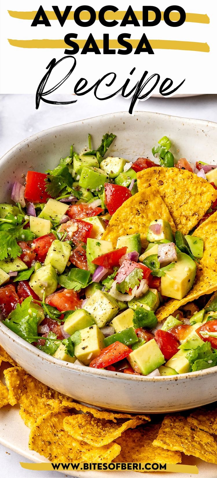 Avocado Salsa - Bites of Beri
